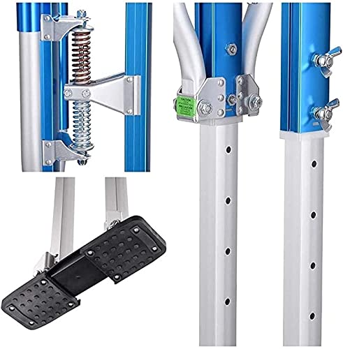 Drywall Stilts, 50"-64" Adjustable Stilts Drywall Stilts Made, for Builder Decorator Painting Plastering Taping