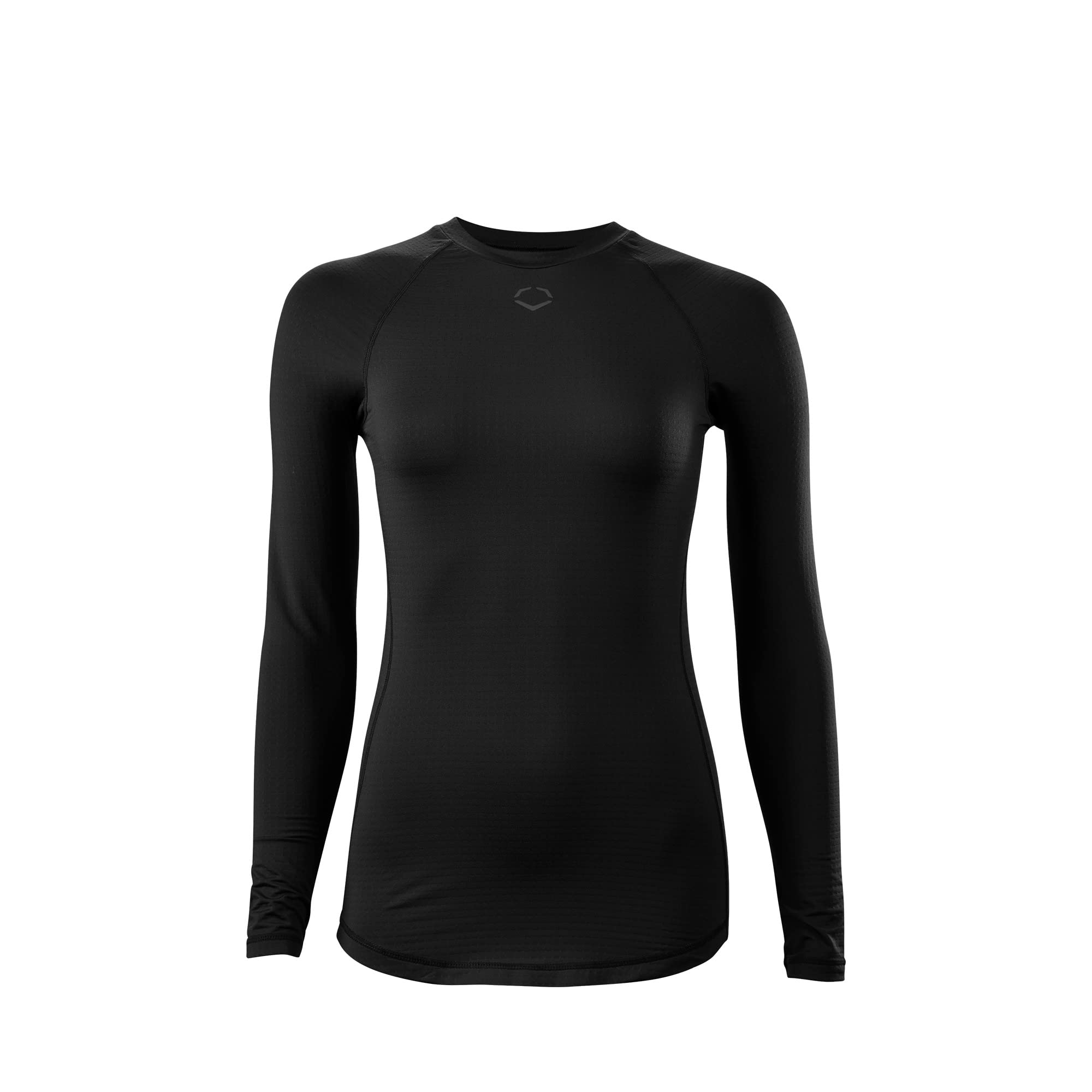 EvoShield Women's Standard Fitted Long Sleeve, Black, Medium