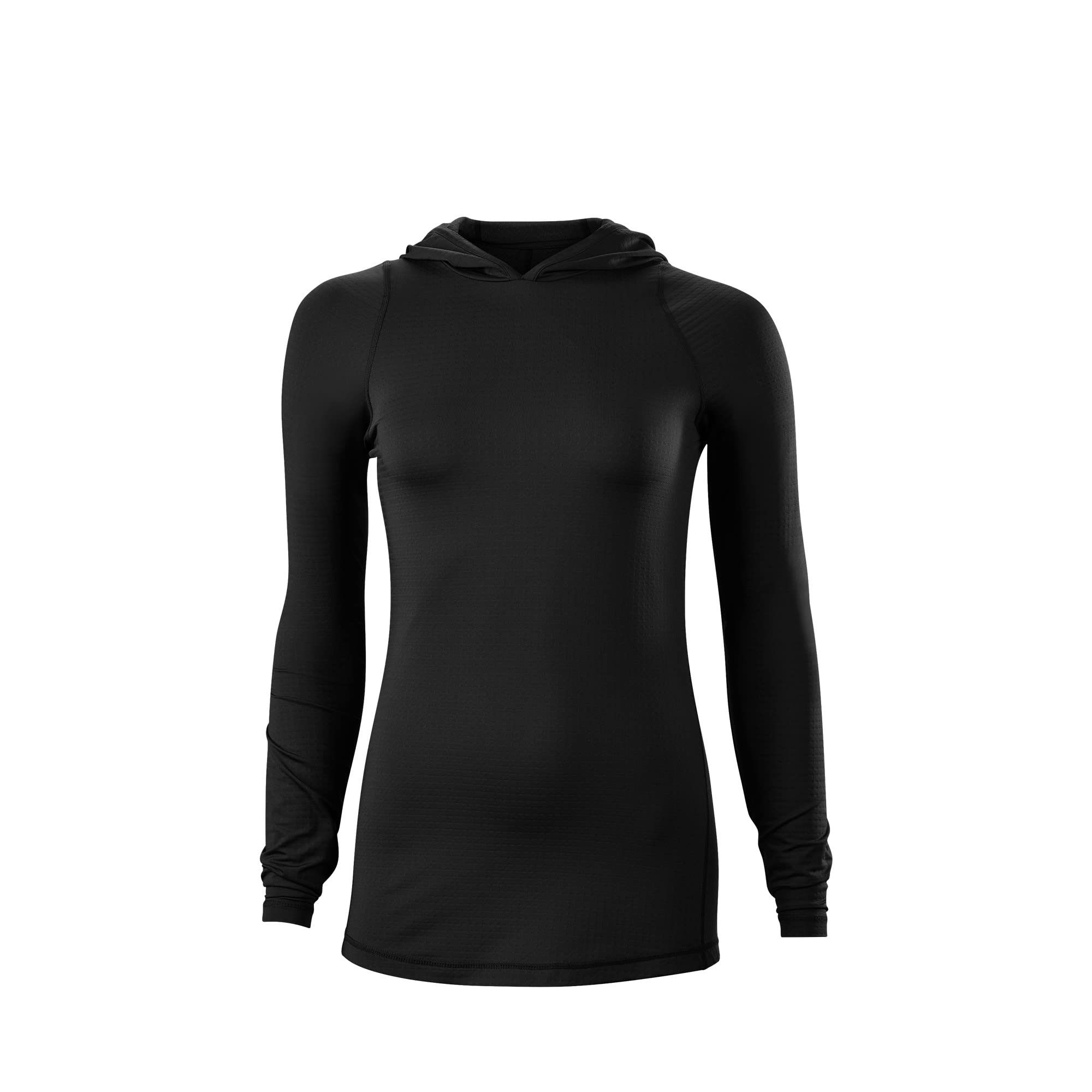 EvoShield Women's Lightweight Training Hoodie, Black, XX-Large