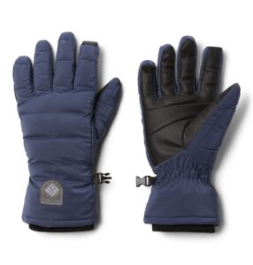 columbia women's snow diva glove, nocturnal, small