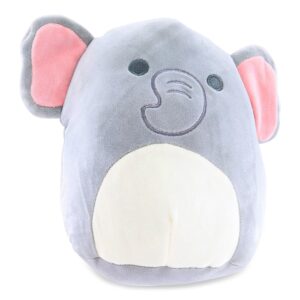 squishmallow kellytoy mila 8 inch grey elephant squishy plush animal