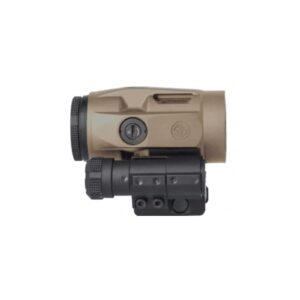 Sig Sauer Romeo-MSR FDE Compact Red Dot Sight and Juliet3 Micro Ultra-Compact Lightweight Waterproof Magnifier Combo Kit (SORJ72011)