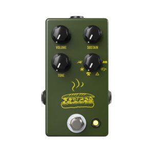 jhs pedals jhs muffuletta fuzz, army green, (mfg)