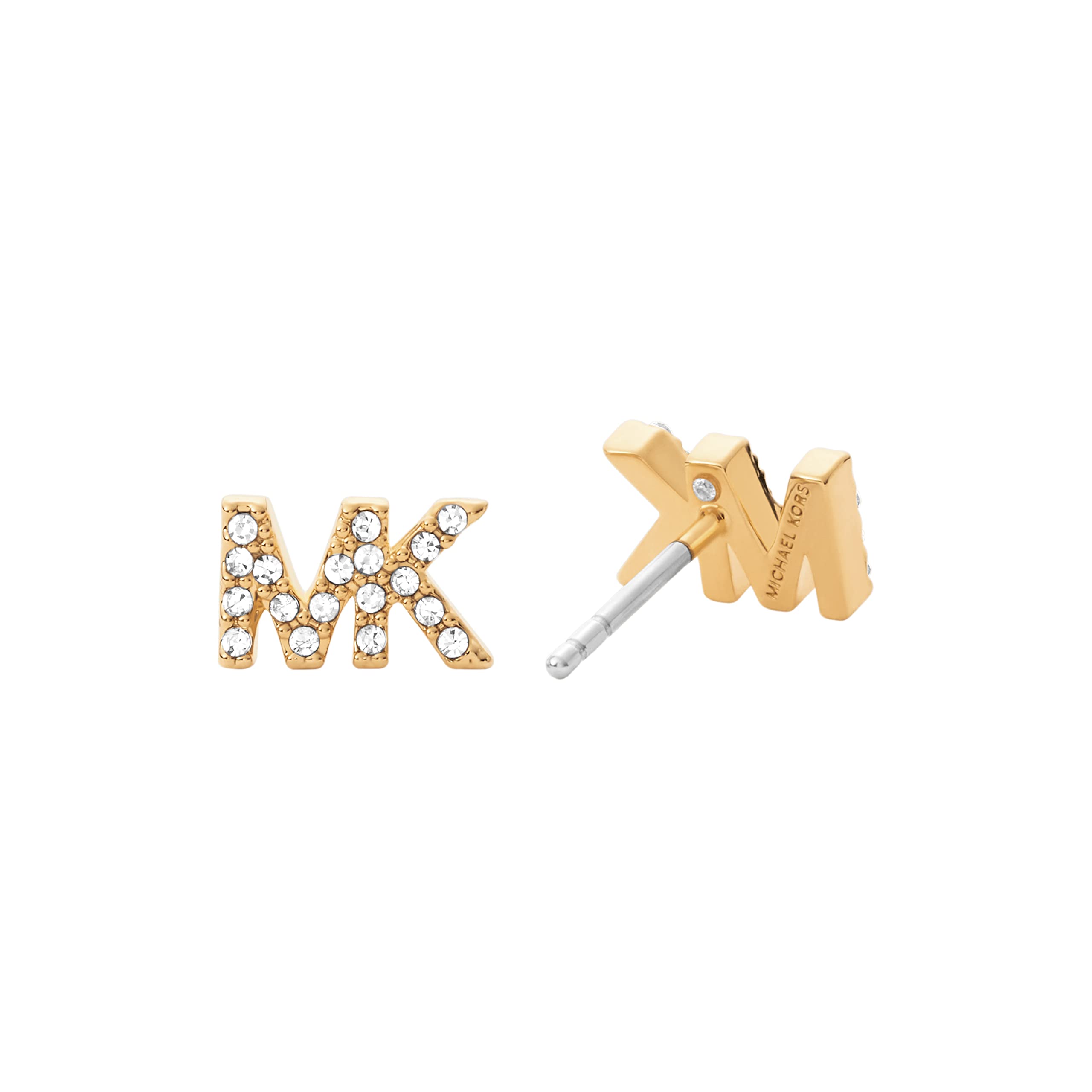 Michael Kors Women's MK Gold-Tone Stainless Steel Stud Earring (Model: MKJ7632710)