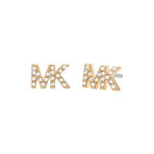 michael kors women's mk gold-tone stainless steel stud earring (model: mkj7632710)