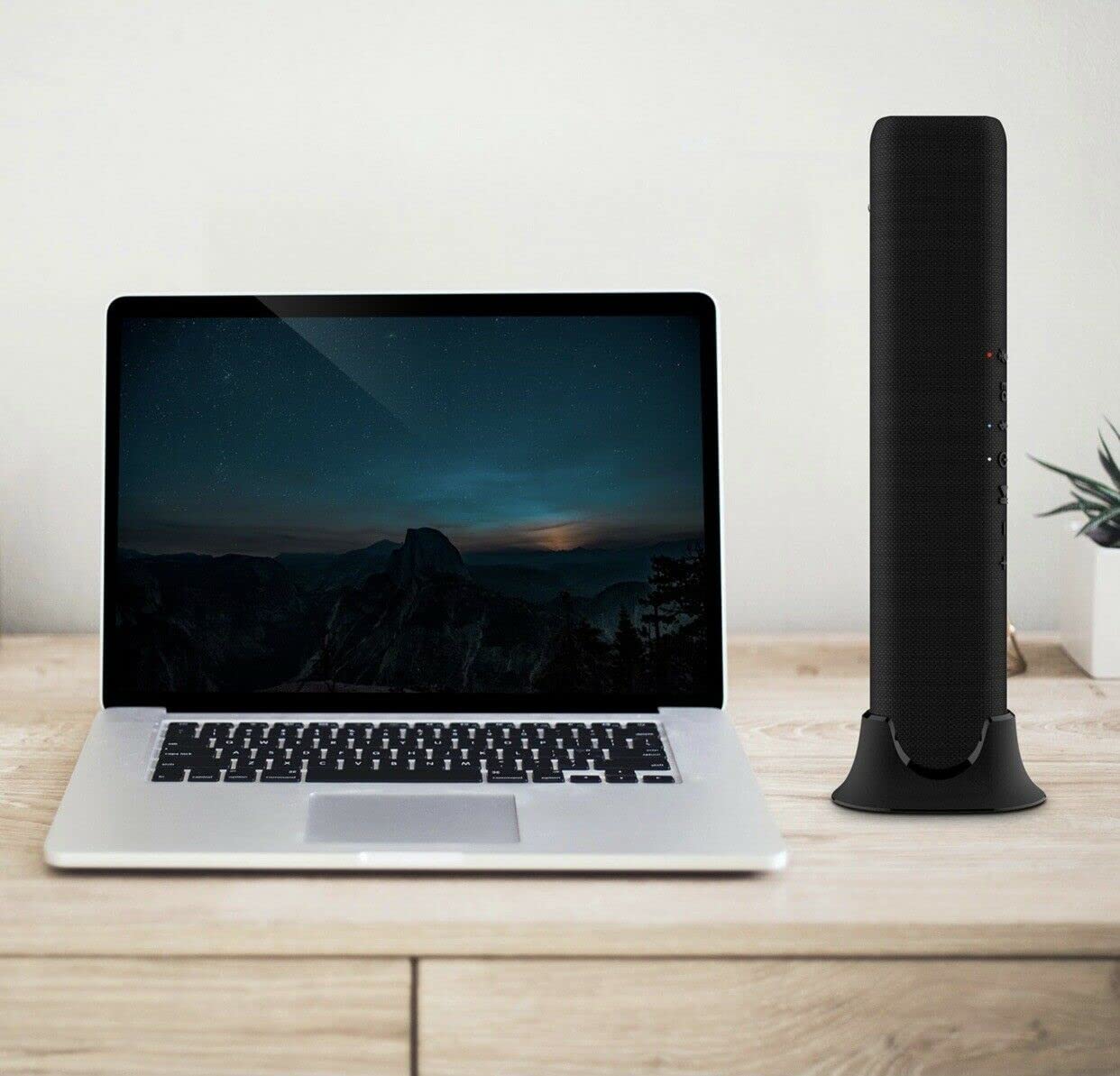 Ion Audio Meeting Mate Rechargeable Portable Speaker with Built-in Microphone for Home & Office