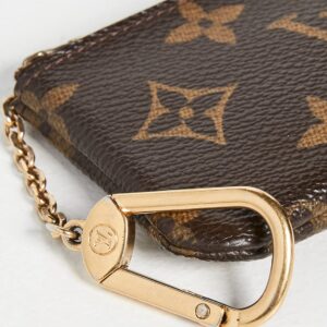 Louis Vuitton Women's Pre-Loved Pochette Cles, Monogram, Brown, One Size