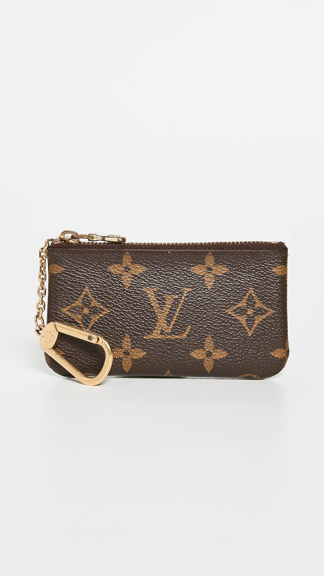 Louis Vuitton Women's Pre-Loved Pochette Cles, Monogram, Brown, One Size