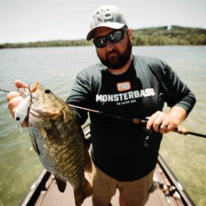 MONSTERBASS Fishing Kit for Bass, Crappie, Trout, Pike, Panfish Filled with Professional Fishing Tackle Items. Premium Fishing Baits to Upgrade Your Bass and Panfish Tackle