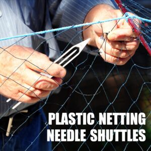 Net Repair Kit Needle - 7PCS Plastic Fishing Netting Needle Shuttles Set Fishing Line Repair Netting Needle Cast Nets for Fishing Size 3 4 5 6 7 8 9