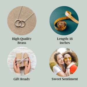 Tribe necklace for women friendship, Thank you for being a friend, To my badass squad jewelry, Friendship necklace for women, Galentines day gifts for friends, Best friend necklaces for women