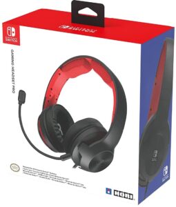 hori nintendo switch gaming headset pro for nintendo switch, switch oled model & switch lite - officially licensed by nintendo - nintendo switch;