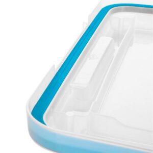 Sterilite Gasket Box, Stackable Storage Bin with Latching Lid, 12 Quart, 12 Pack