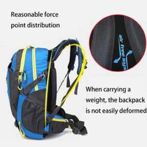 LZJDS 40L Climbing Travel Backpack Waterproof Breathable Durable Backpack for Hiking Camping Ski,Black