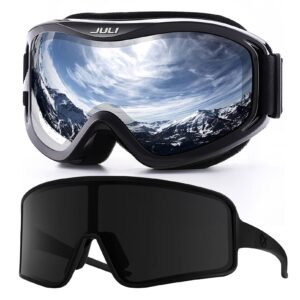 juli eyewear maxjuli ski goggles for men women & polarized sunglasses for men women