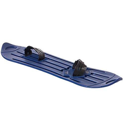 Kids Plastic Outdoor Snowboard Ice Sled, Single-Person, Kids Over 5 Years, Blue