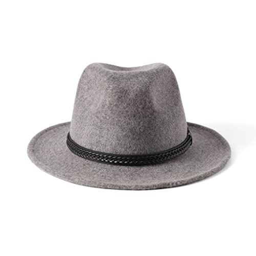 Tilley Montana Fedora, Grey Mix, 7.75