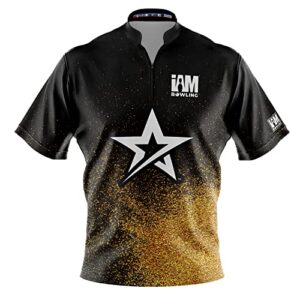 logo infusion dye-sublimated bowling jersey (sash collar) - i am bowling fun design 2030-rg - roto grip (3x-large) multicolored