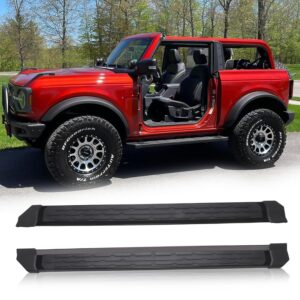 snailfly tube step bars fit for ford bronco 2-door 2021 2022 2023 2024 2025 running board