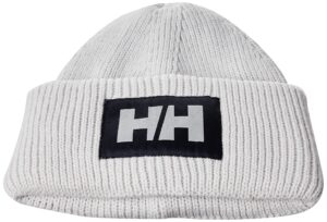 helly hansen hh box beanie, 823 nimbus cloud, one size