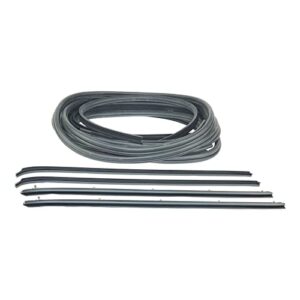 weatherstrip seal kit compatible with 1980-1993 dodge d150 1981-1993 d250 d350 ramcharger w150 w250 w350 1980-1981 plymouth trailduster