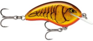 rapala ott's garage tiny 04 dark brown crawdad