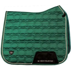 Woof Wear Vision Dressage Pad WS0006 - British Racing Green Size - Full