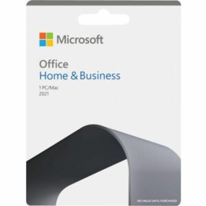 microsoft office 2021 home & business - box pack - 1 pc/mac