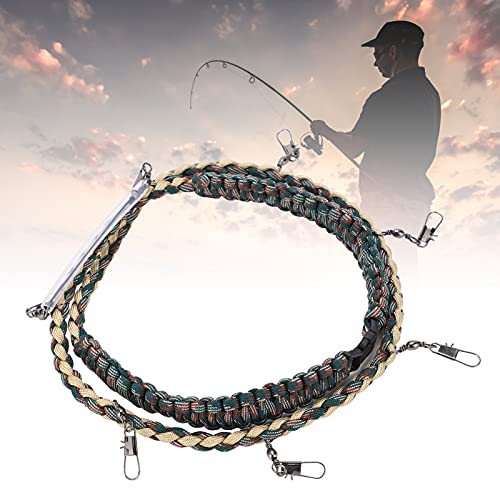 Weiyirot Fly Fishing Lanyard, Nylon Fly Fishing Tippet Holder Tools Universal Easy Access Practical for Fishing Accessories