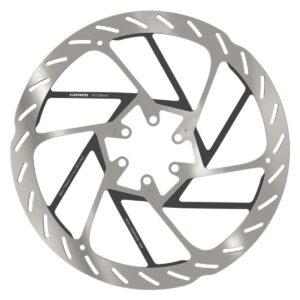 sram hs2 disc brake rotor - 200mm, 6-bolt, rounded, silver/black