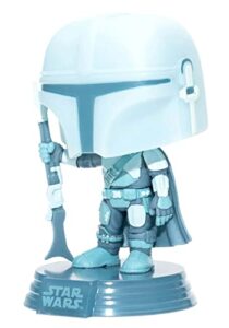 mandalorian hologram (star wars) funko pop! glow in the dark exclusive