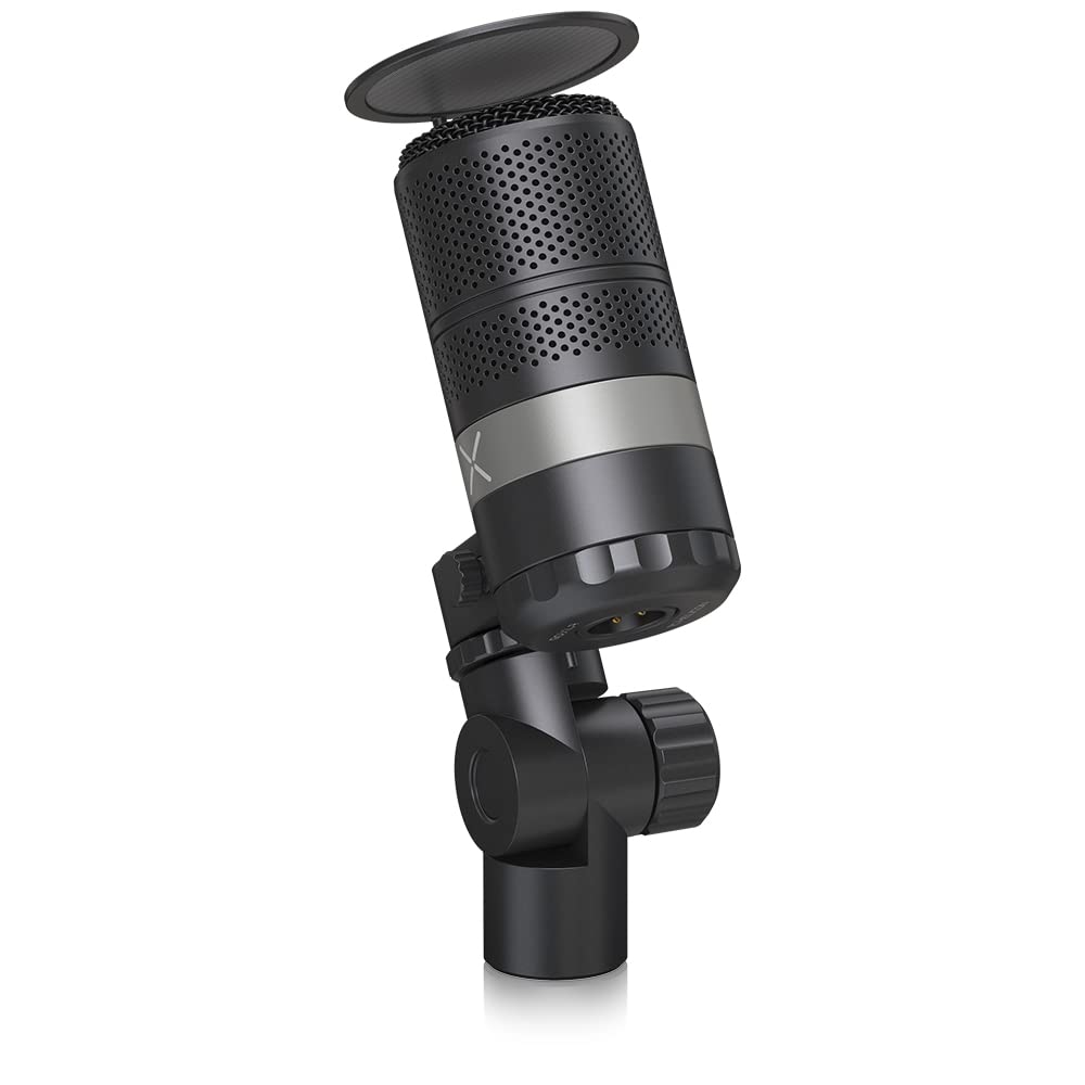 TC-Helicon GoXLR MIC Dynamic Broadcast Microphone with Integrated Pop Filter, Black