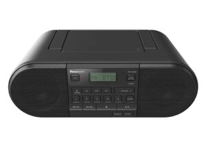 panasonic rx-d550 boombox - high power portable stereo am/fm radio, bluetooth, cd, with usb 110-240 volt (black)