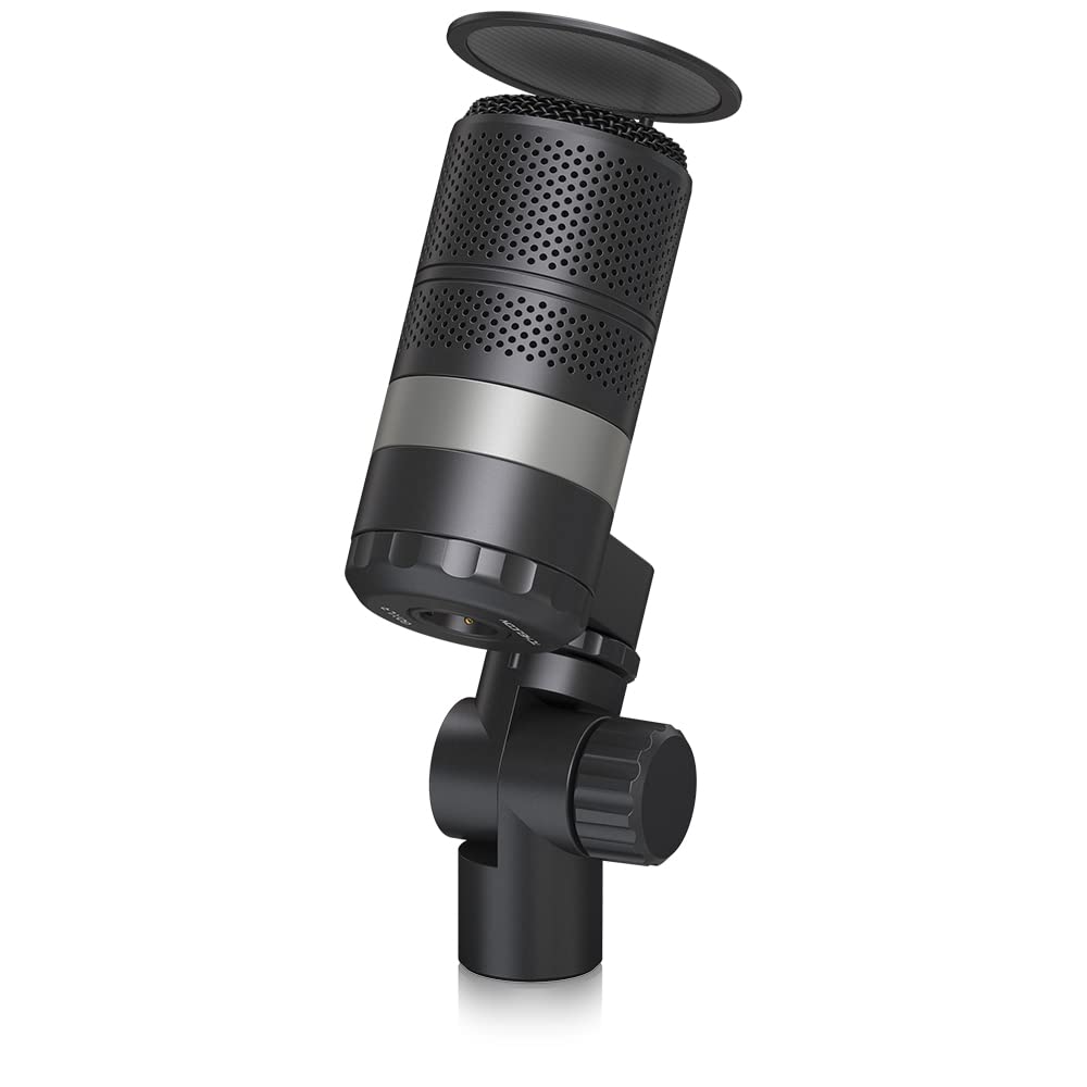 TC-Helicon GoXLR MIC Dynamic Broadcast Microphone with Integrated Pop Filter, Black