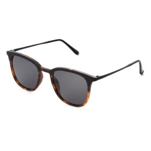 foster grant men's marli polarized for digital sunglasses, tortoise and matte black, 50mm us