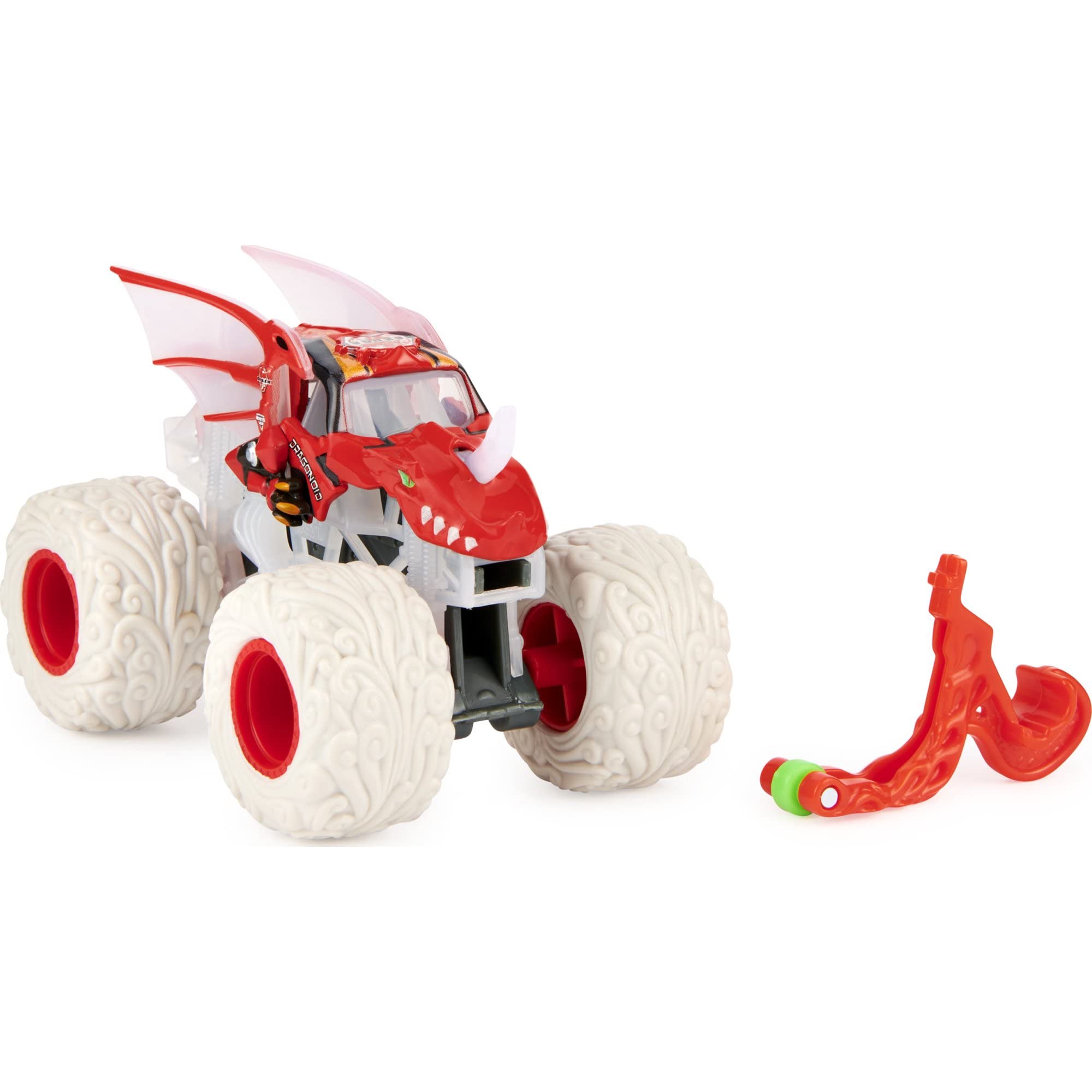 Monster Jam 2021 Spin Master 1:64 Diecast Monster Truck with Wheelie Bar: Air Elementals Trucks Dragonoid