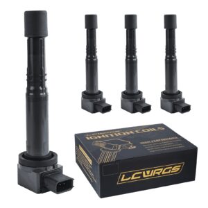 set of 4 ignition coil pack fits for l4 2.4 2.0 2002 2003 2004 2005 2006 2007 2008 2009 honda crv accord civic si element s2000 acura rsx csx coil pack replaces# uf311 uf583 c1382