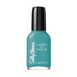 sally hansen - hard as nails color - iridescent sea - dia-mint - 0.45 fl oz