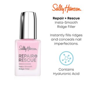 Sally Hansen® Repair + Rescue, Insta-Smooth Ridge Filler, Contains Hyaluronic Acid, Conceals Nail Imperfections, Smoothens Nail