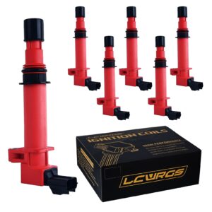 ignition coil packs of 6 for 3.7 v6 2002 2003 2004 2005 2006 2007 2008 dodge ram 1500 pickup durango dakota nitro jeep grand cherokee commander liberty mitsubishi raider 3.7l replaces uf270