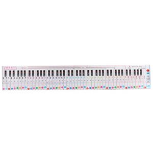 88 Key Piano Keyboard Note Chart Piano Keyboard Finger Simulation Practice Guide Use Complete Color Music Lesson Learning Aid Set Visual Tool for Beginners Finger Practice