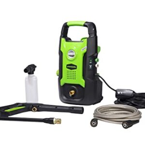 Greenworks 1500 PSI 1.2 GPM Pressure Washer (Upright Hand-Carry) PWMA Certified