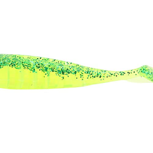 Velaurs Silicone Fishing Bait, Artificial Fishing Bait Feel Comfortable for Saltwater for Freshwater for Anglers(Oil Green)