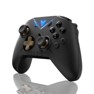 flydigi vader 2 pro wireless multi-platform game controller, dual vibration motor, 6-axis gyroscope motion sensing, 80 hours battery life, compatible with nintendo switch, ios, pc, android