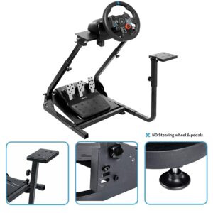 Anman G920 Racing Steering Wheel stand with Shifter Mount for Logitech G25 G27 G29 Thrustmaster T80 T150 TX F430 Adjustable Gaming Wheel Stand Wheel and Pedals NOT Included