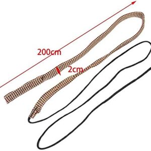 Gun Snake Cleaner .270 Cal .280 .284 & 7mm Gun Cleaning kit Supplies Gun Barrel Cleaning Bore Rope for Rifle Pistol Shotgun Brass Brush Cleaning Cord