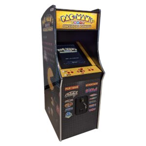 pac man arcade party 13 games full size cabinet home edition 26" monitor ms. pac man galaga