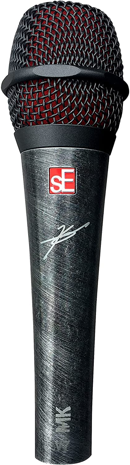 sE Electronics V7 MK Myles Kennedy Signature Dynamic Vocal Microphone Bundle with XLR Cable and Pop Filter