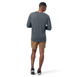 Smartwool SW016546010L Men's Merino Sport 120 Long Sleeve Charcoal Heather L