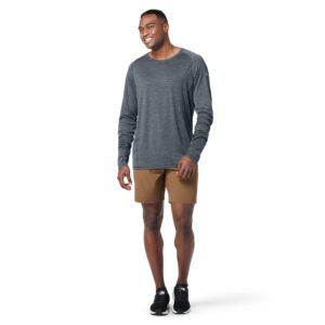 Smartwool SW016546010L Men's Merino Sport 120 Long Sleeve Charcoal Heather L